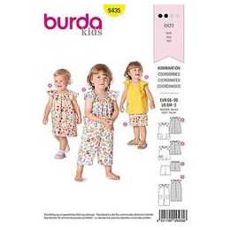 Burda Schnitt 9435 "Sommer-Kombination" für Kleinkinder