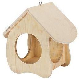 buttinette Vogelhaus aus Holz, 29 x 18,5 x 26 cm