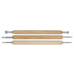 buttinette Prägestifte-Set, 13–14 cm, 3 Stück