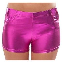 buttinette Lack-Hotpants, pink