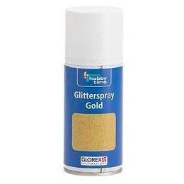 buttinette Glitterspray, gold, 150 ml