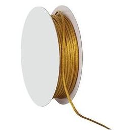 buttinette Satinkordel, gold, 2 mm, 20 m