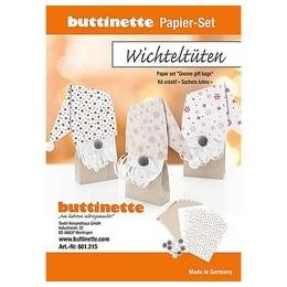 buttinette Bastel-Set "Wichteltüten", 6 Stück
