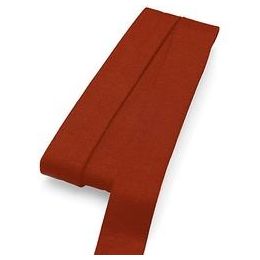buttinette Jersey-Einfassband, rost, Breite: 2 cm, Länge: 3 m