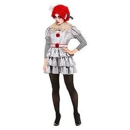 buttinette Kleid "Horror-Clown" für Damen