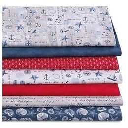 buttinette Patchwork- und Quiltpaket "Maritim"