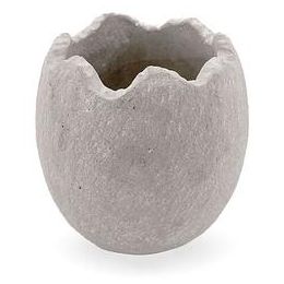 buttinette Zement-Topf, gezackt, 12,5 cm Ø