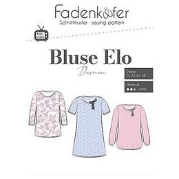 Fadenkäfer Schnitt "Bluse Elo" für Damen