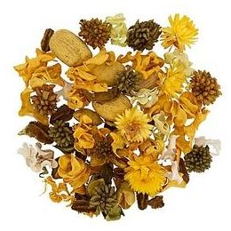 buttinette Potpourri, gelb, 50 g