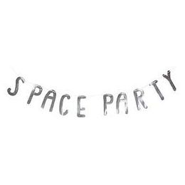 buttinette Papiergirlande "Space Party", 2 Meter