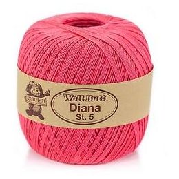 Woll Butt Baumwollgarn Diana, pink