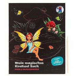 URSUS Kratzel Buch "Feen & Prinzessinnen", 12 Bilder