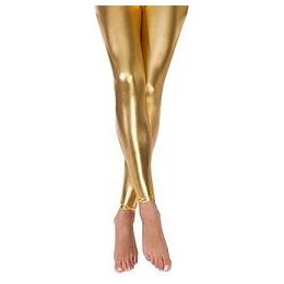 buttinette Lack-Leggings, gold
