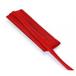 buttinette Jersey-Paspelband, rot, 3 mm Ø, 3 m