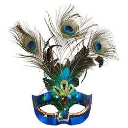 buttinette Maske "Pfau"