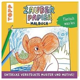 Malbuch "Zauberpapier - Tierisch was los"