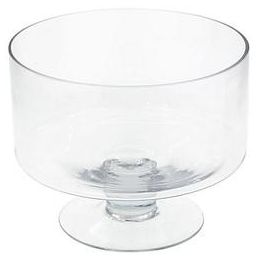 buttinette Glasschale mit Fuß, 20 cm, 25 cm Ø