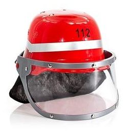 buttinette Kinder-Feuerwehrhelm, rot