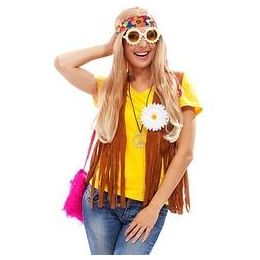 buttinette Hippie-Fransenweste für Damen