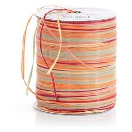 buttinette Raffia-Bast Multi 50 m, orange/rot