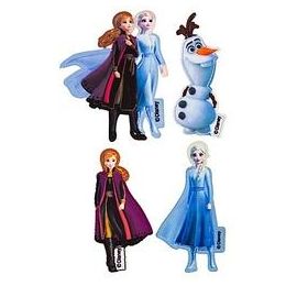 Disney Applikationen "Frozen 2", Größe: 3–8 cm, Inhalt: 4 Stück