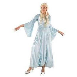 buttinette Kostüm Fantasy-Prinzessin, eisblau