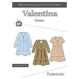 Fadenkäfer Fadenkäfer Schnitt "Kleid Valentina" für Damen