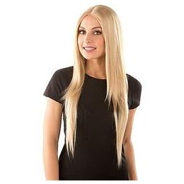 buttinette Langhaarperücke "Simple", blond, hitzebeständig