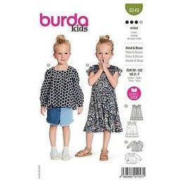 Burda Schnitt 9249 "Kleid & Bluse für Kinder"