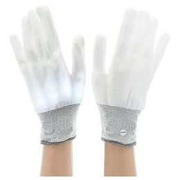 buttinette Handschuhe "LED", weiß