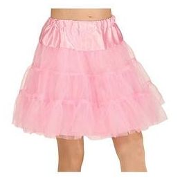 buttinette Soft-Tüll Petticoat für Damen, rosa, 3-lagig