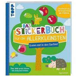 TOPP Buch "Das Stickerbuch für die Allerkleinsten - Komm mit in den Garten"