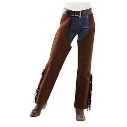 buttinette Cowgirl-Chaps "Wild West" für Damen, braun