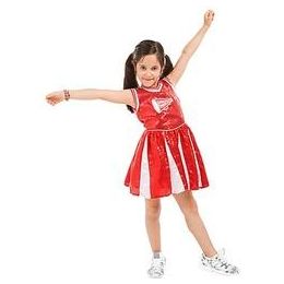 buttinette Cheerleader Kleid "Wild Chicks" für Mädchen, rot/weiß