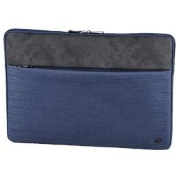 HAMA Tayrona 14.1 Zoll Notebooktasche Sleeve für Universal Polyester, Polyurethan (PU), Dunkelblau