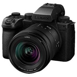 PANASONIC LUMIX DC-S5IIX Kit Hybrid-Systemkamera mit Objektiv 20-60mm, 7,6 cm Display Touchscreen