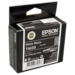 Mendler Epson Tinte C13T46S800 T46S8 matt schwarz