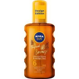 Nivea Sonnenpflege Sonnenschutz Sonnenöl-Spray Tropical Bronze LSF 6