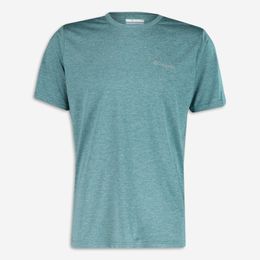 TK Maxx Blaues T-Shirt mit Melange-Muster