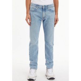 Calvin Klein Jeans Straight-Jeans in 5-Pocket-Form, blau