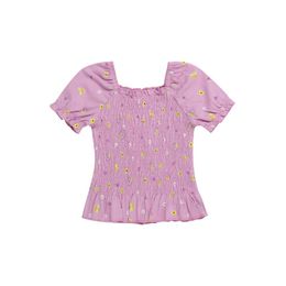s.Oliver T-Shirt Mädchen Größe 116 gelb / hellpink / schwarz / weiß