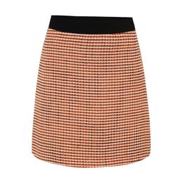 comma, comma casual identity Rock Damen Gr&ouml;&szlig;e 44 orange / schwarz / wei&szlig;
