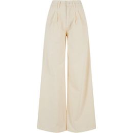 Urban Classics Pleat-Front Pants female Beige size 29