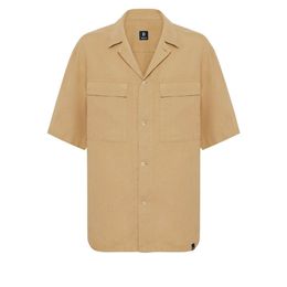 Boggi Milano Button Up Shirt male Beige size XS