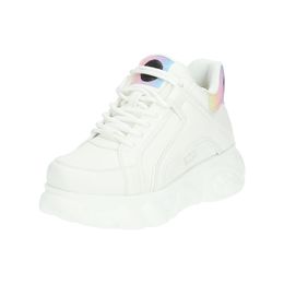 Buffalo Sneaker 'Corin' Damen Größe 36 hellblau / limone / rosa / weiß