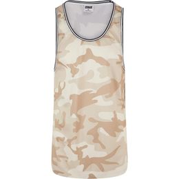Urban Classics Tanktop 'Camo' Herren Gr&ouml;&szlig;e XL camel / sand / dunkelbeige
