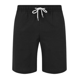Urban Classics Shorts 'Seersucker' Herren Gr&ouml;&szlig;e 35/36 schwarz