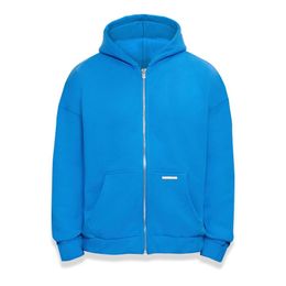 Dropsize Sweatjacke 'Bazix Republiq' Herren Gr&ouml;&szlig;e XXL royalblau