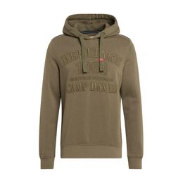 CAMP DAVID Sweatshirt 'The Craftsmen' male Green size L