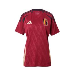 adidas Performance Trikot 'Belgium 24 Home' Herren Gr&ouml;&szlig;e L beige / gelb / weinrot / schwarz